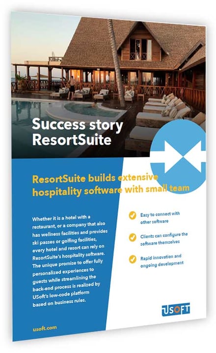 ResortSuite builds hospitality software with low-code